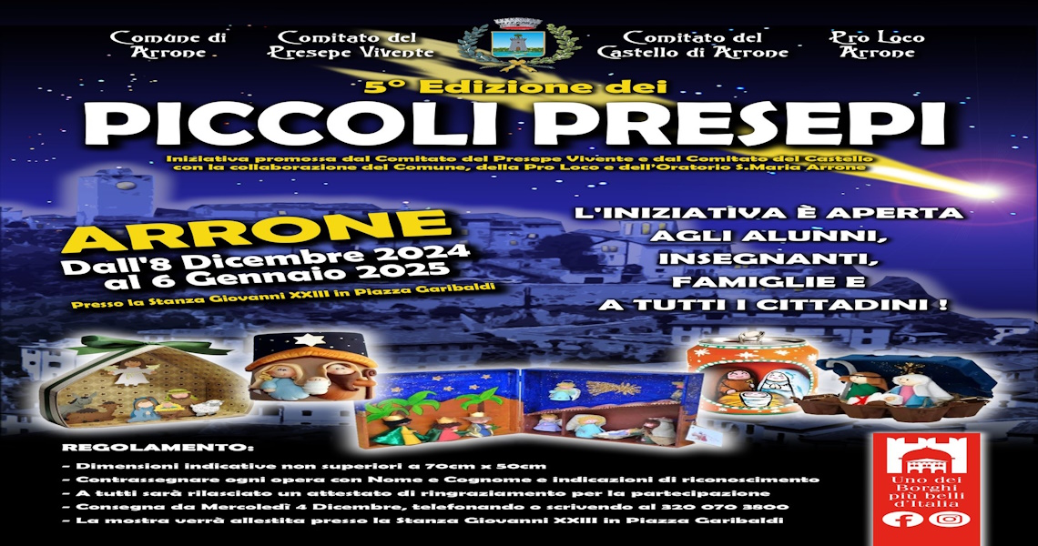 Small Cribs in Arrone en - | www.umbriatourism.it